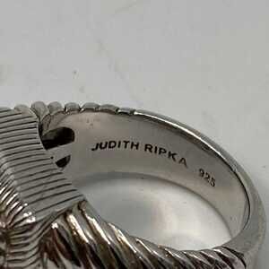 Judith Ripka | Jewelry | Judith Ripka Silver Blue Ring Os Regular ...